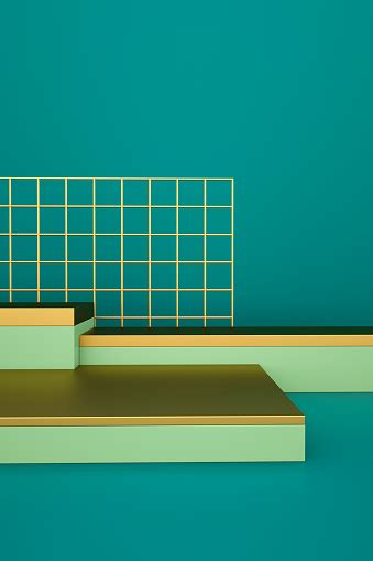 3d 렌더링 색상 기하학적 배경입니다 현대 최소한의 디자인의 기하학적 모양 프로모션 화장품 배경 제품 쇼를위한 미니멀 한 모형 가상현실에 대한 스톡 사진 및 기타 이미지