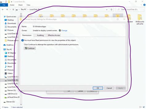Windows Preventing Me To Access Open Windowsapp Folder Windows Forums