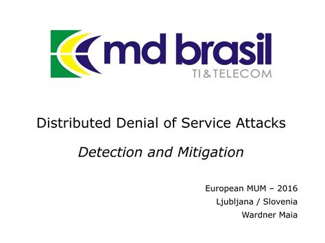 Distributed Denial Of Service Attack Detection And Mitigation Pdf Information And Network