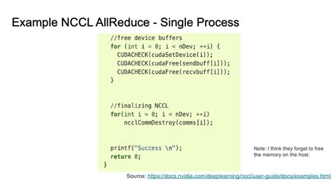 How To Optim Algorithm In Cudacuda Modelecture 17 Gpu集合通信ncclmd At