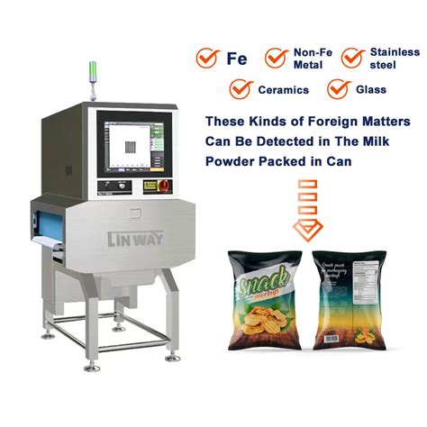 High Precision Food Industries X Ray Inspection For Foreign Object