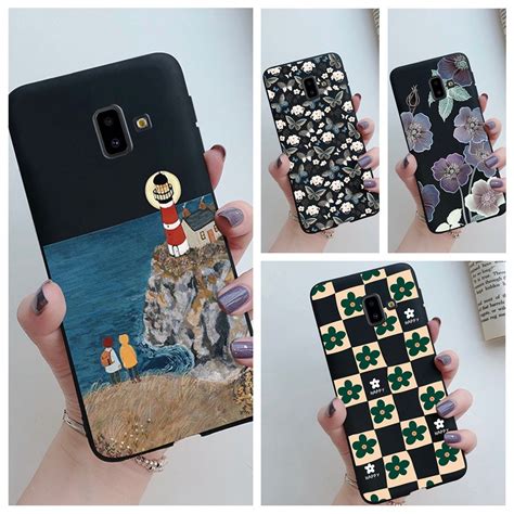 Samsung Galaxy J J Plus Cellphone Casing Back Cover Soft Matte Jelly Candy Silicone