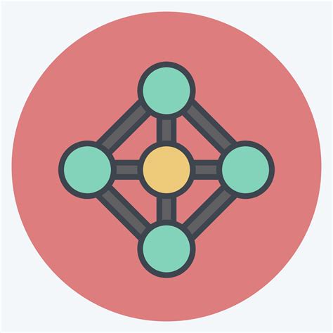 Icon Deep Learning Suitable For Data Analytics Symbol Color Mate