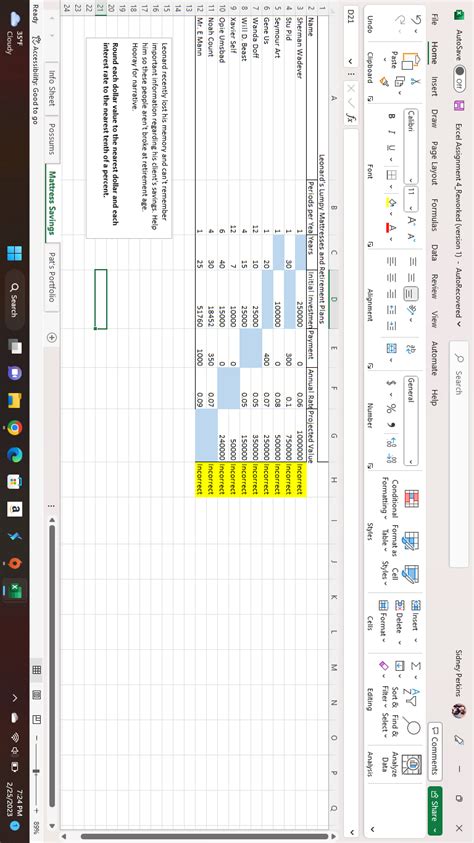 solved autosave off excel assignment 4 reworked version 1