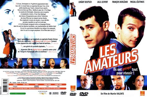 Jaquette Dvd De Les Amateurs Cin Ma Passion