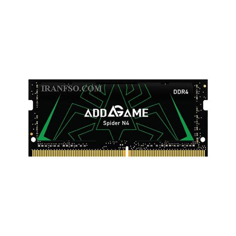 رم لپ تاپ 16 گیگ Addlink Ddr4 3200 Mhz Spider N4 1 2v گارانتی آواژنگ کامپیوتر افق