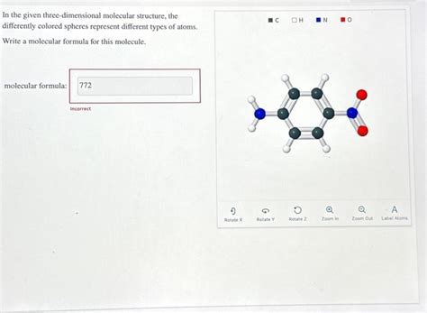 Solved In The Given Three Dimensional Molecular Structure