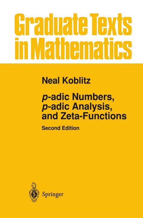 SOLUTION P Adic Numbers P Adic Analysis And Zeta Functions Studypool