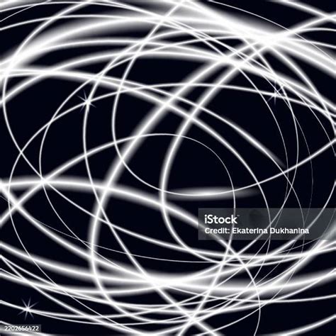 하얀 광택 속도 조명 움직임이있는 추상적 인 배경 미래 동적 벡터 일러스트 레이 션 Eps10 벽지 웹 디자인을 위한 그래픽