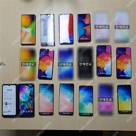 정품 갤럭시 목각폰 판매 목업 모형 A급 민트급 S10 케이스거치대보호필름 중고나라