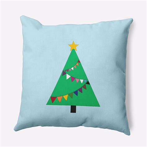 16 X 16 Simply Daisy Pride Garland Tree Polyester Accent Pillow Omar