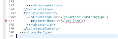 Validation Claims Error In Jakartaee9xsd · Issue 1042 · Eclipse