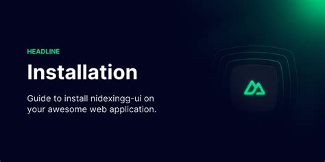 Installation Nidexinggui