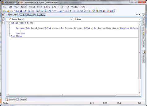 Visual Basic Net Visual Basic Net