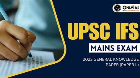 Upsc Ifs Mains General Knowledge 2024 Paper Download Pdf Pwonlyias