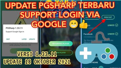 UPDATE PGSHARP TERBARU SUPPORT LOGIN VIA GMAIL YouTube
