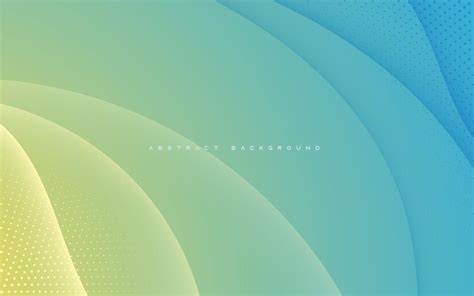 Premium Vector Abstract Yellow And Blue Gradient Background With Halftone Dots Curve