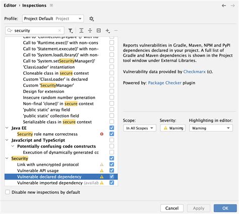Package Analysis Intellij Idea Documentation