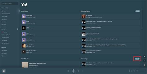 fr view all recently added songs to easily add them all in a playlist