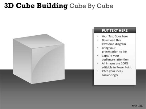 3d Cube Building Cube By Cube Ppt 47 Powerpoint Presentation Images