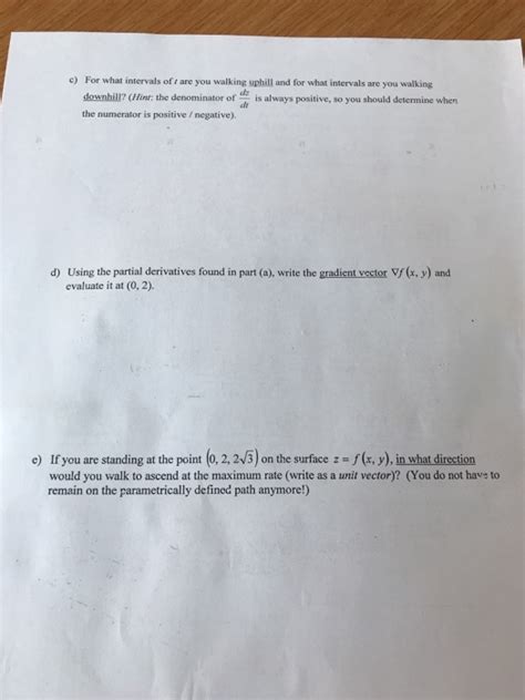solved i really need help for part c d and e your help will