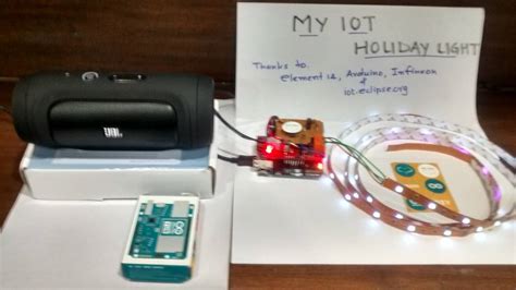My IoT Holiday Lightings 4 Final Build 1 Element14 Community