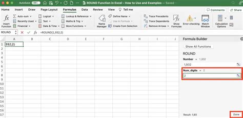 Round Function In Excel How To Use And Examples Layer Blog