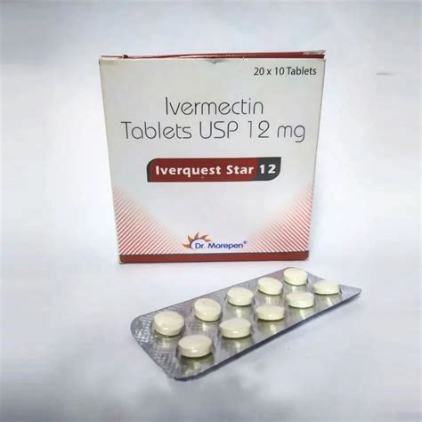 12mg Iverquest Star Dt Ivermectin Tablets At ₹ 80strip Iverheal