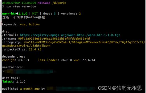 Npm包开发实战与避坑指南 Csdn博客