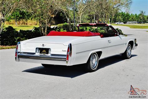 Very Rare 1979 Cadillac Deville Convertible Hess Ernhart 67ks 1 Owner