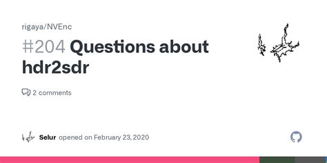 questions about hdr2sdr · issue 204 · rigaya nvenc · github