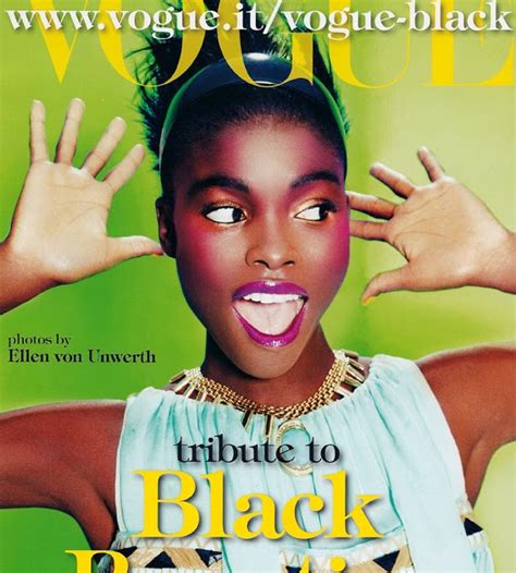 Things I Like Black Beauties In Vogue Italia May 2011