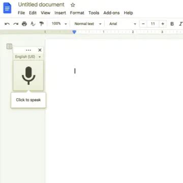 How To Setup And Use Voice Typing In Google Docs