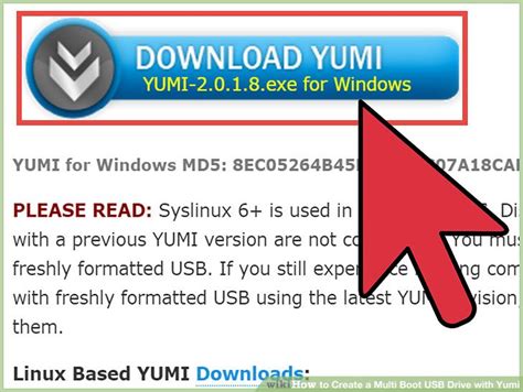 Yumi Multiboot Bootable Usb Flash Drive Creation At Patricia Salinas Blog