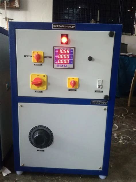 Ac Power Source At Best Price In Bengaluru By Sharadatronic Instruments Id 2848943033697