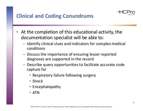 Acdis 9th Annual Conference Clinical And Coding Conundrums