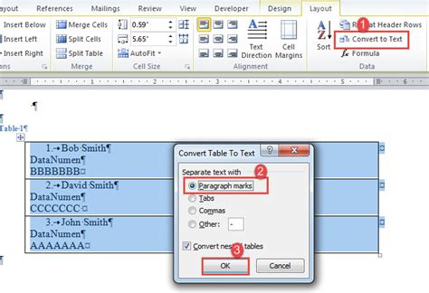 2 ways to sort numbered list entries with multiple lines in your word