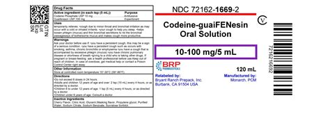 Codeine Guaifenesin Oral Solution