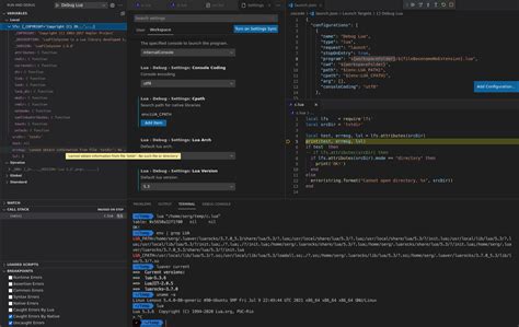 Debugging Script With Lua File System Call Fails Issue Actboy Lua Debug GitHub