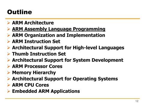 Ppt Arm Introduction And Instruction Set Architecture Powerpoint