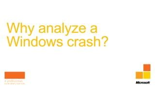 Windows Crash Dump Analysis PPTX