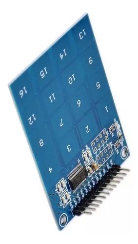 teclado digital touch capacitivo 16 teclas ttp229 robótica mercadolivre