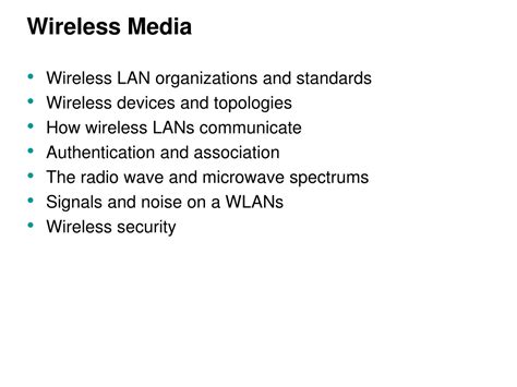 Ppt Wireless Lan Communication And Security Guide Powerpoint Presentation Id
