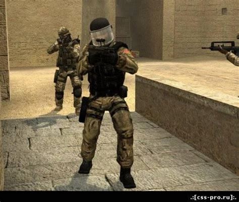 Скин модель GIGN Gign Digital Desert Camo для css