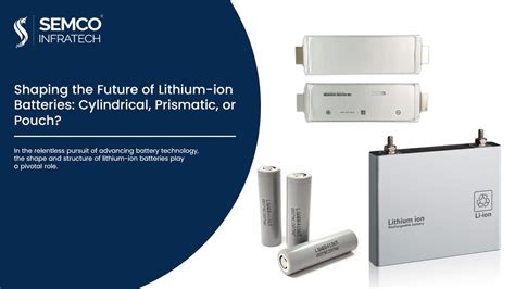 Shaping The Future Of Lithium Ion Batteries Cylindrical Prismatic Or