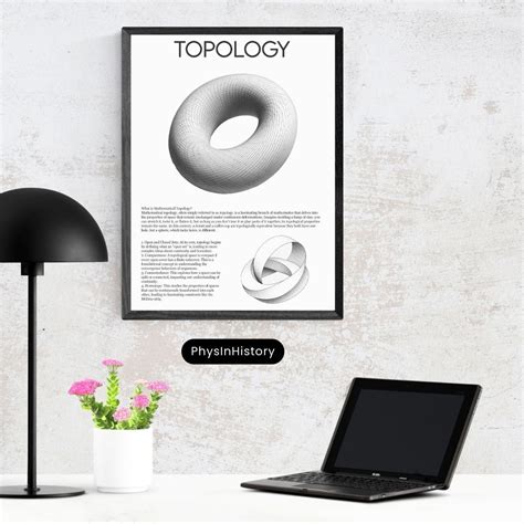 Mathematical Topology Wall Printable Poster