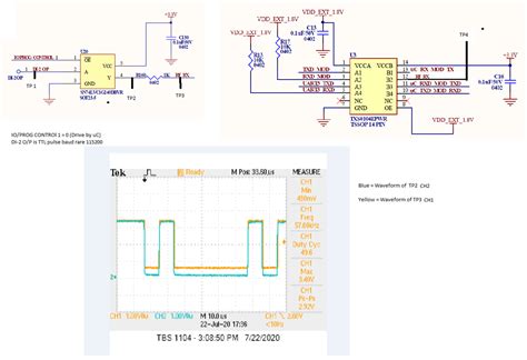 TXS E Input Low Logic Level With Buffer Logic Forum Logic TI E E Support Forums