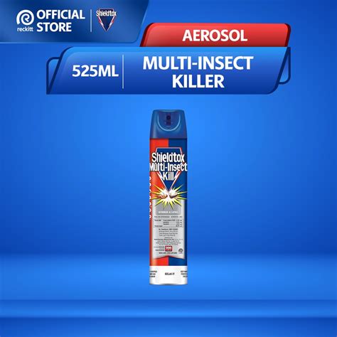 Shieldtox Multi Insect Killer Spray Aerosol 525ml Shopee Malaysia