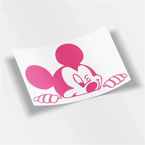 Peeking Mickey Mouse Devil Prints Uk