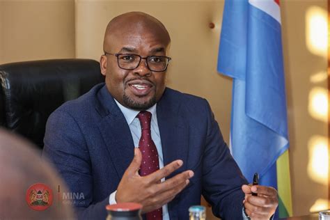 Fazul Mahamed On Linkedin The Principal Secretary Dr Raymond Omollo